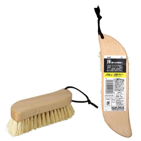 水を使いながらのお掃除に。玄関床、コンクリート、浴室のタイル、調理場、農機具など様々な用途に使用できます。素材/成分：ブラシ:パキン　　グリップ:木サイズ：約5×5×20cmその他詳細：ブラシ幅約20cm重量：約160g原産国：中国JAN：...