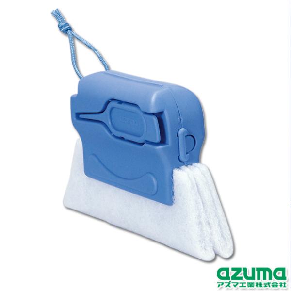 サッシにこびりついた汚れを簡単に拭き取ることができます。２枚の不織布シートがサッシを挟みながら、キレイにしていきます。サッシの他、エアコンやブラインドの拭き掃除としても使用できます。素材：本体・スクレーパー・中芯/ポリプロピレン 不織布/ナ...