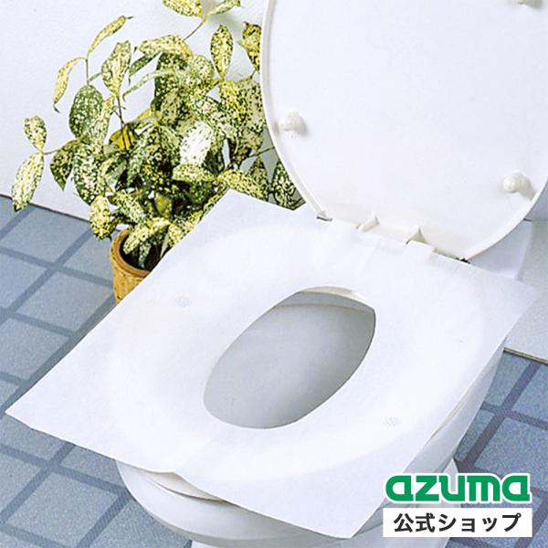 外出先のトイレでも気にせず座れる携帯用便座シートです。 ズレを防ぐのり付きなのでシートが便座からズレたり脱落するのを防ぎます。                内容量：50枚入(携帯用ケース付)        素材/成分：シート/紙　　携帯用...