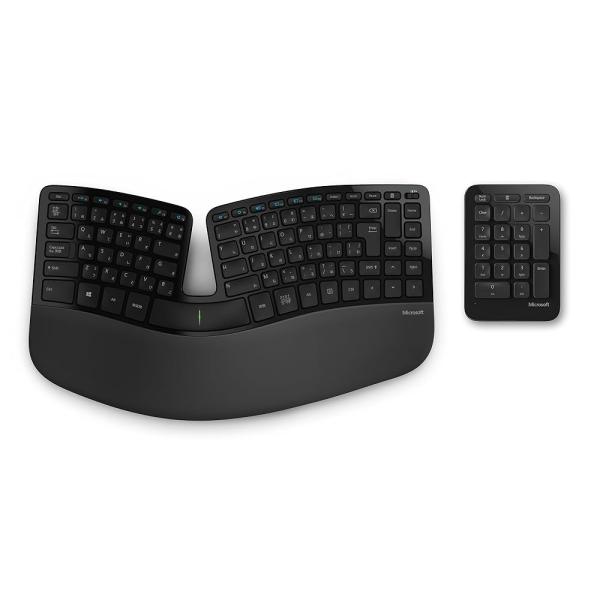「商品情報」人間工学に基づいたデザインのキーボード。中心が盛り上がった立体カーブ形状と、左右に分割されたエルゴノミクス設計のデザインにより、手と手首を正しい位置においてタイピングできます。「主な仕様」日本語配列対応OS: Windows 1...