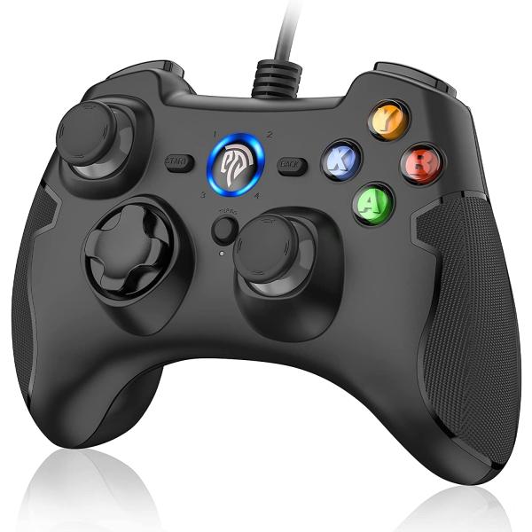 画像はサンプルです。セット内容と商品状態は以下をご参照ください。セット内容：コントローラーのみです。外箱、説明書などはありません。商品状態：ご注意ください。スティックに欠けてるなどの傷みがあるため、スティックカバーを被せてあります。ＵＳＢ差...