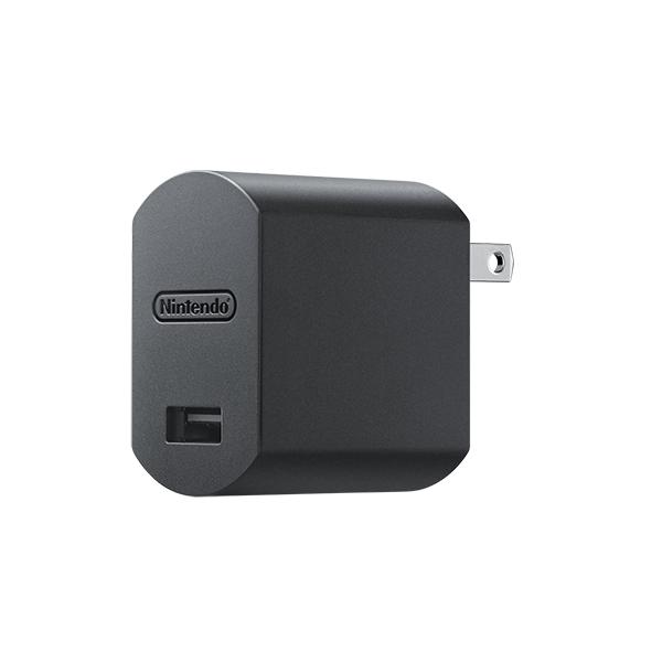 画像はサンプルです。セット内容と商品状態は以下をご参照ください。Switchのプロコンやクラシックミニ スーパーファミコン、クラシックミニ ファミリーコンピュータのUSBケーブルを接続して電源を供給するアダプターになります。純正品です。セッ...