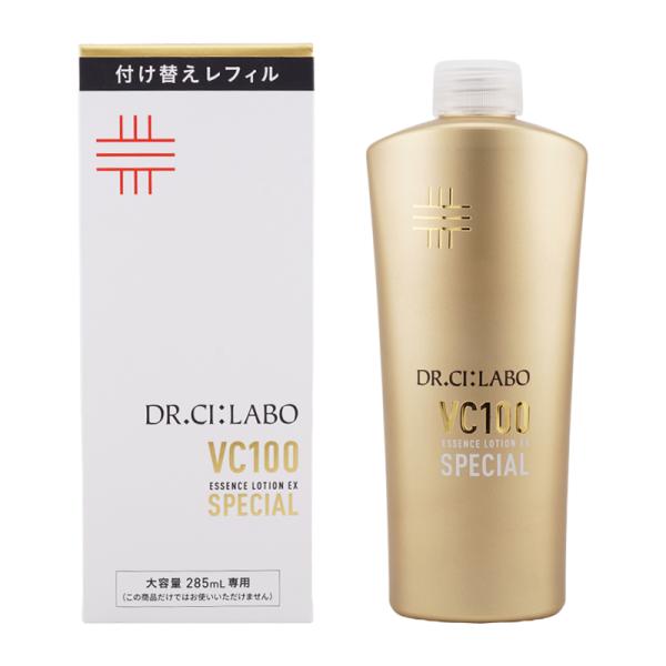 DR.CI:LABO ドクターシーラボ VC100 エッセンスローション EX スペシャル 285mL リフィル 化粧水 高濃度 ハリ肌 毛穴[ギフトラッピング対応] Dr.Ci：Labo（ドクターシーラボ） VC100 エッセンスローション EX