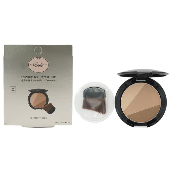 JAN 4971710556865【商品説明】BR300 ミディアムブラウン●きめ細かいシルキーなパウダーが肌にとけこむようになじみ、自然な陰影を演出する多色シェーディングパウダー。3色混ぜ合わせることで、自然な陰影で骨格を自在にあやつる※...