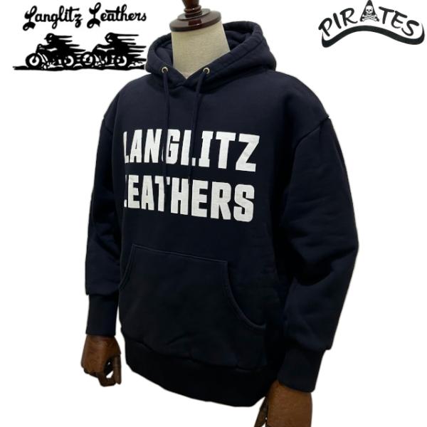 LANGLITZ LEATHERSラングリッツレザーヘビーウェイト フーデッドスウェットシャツ (プルオーバーパーカー)Type LL301