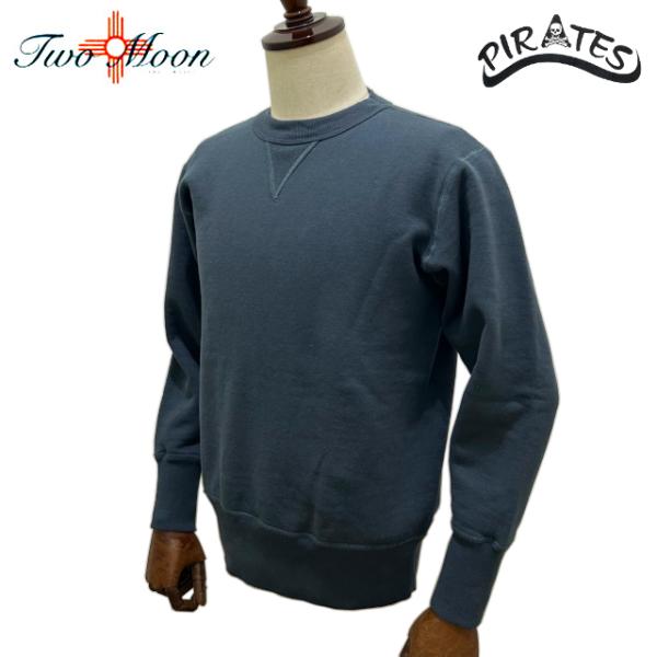 TWOMOON トゥームーン トレーナー スエット メンズ レディース 裏起毛 無地 ループホイール ループウィール 綿100% コットン100% アスレチック スポーツ クラシック ビンテージ ヴィンテージ 吸汗 保温 伸縮 編み物 ニッ...