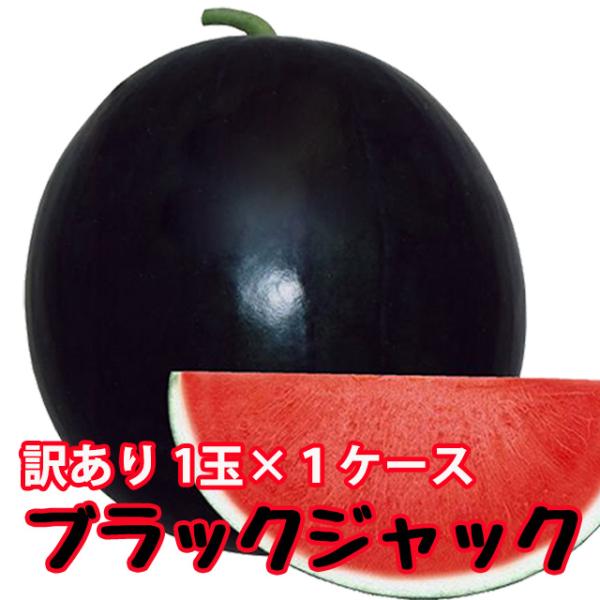 【発売日：2026年07月20日】ブラックジャック スイカ 種無しスイカ 送料無料 【 種なしスイカ ブラックジャック 訳あり ご家庭用 1玉入り 6kg?7kg 】黒皮 尾花沢スイカ スイカ 西瓜 訳あり 敬老の日 お彼岸 山形 すいか ...