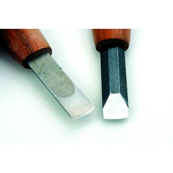 ●刃先：ハイス鋼（ＳＫＨ-51）＜鋼材＞を使用しておりますので、従来のものより3倍長切れします。●柄：サクラを使用しておりますので木質は硬く長持ちし、少し重みがあり、バランスが良く、力を入れやすい。使い込むと手になじみます。●刃芯：ハイス鋼...