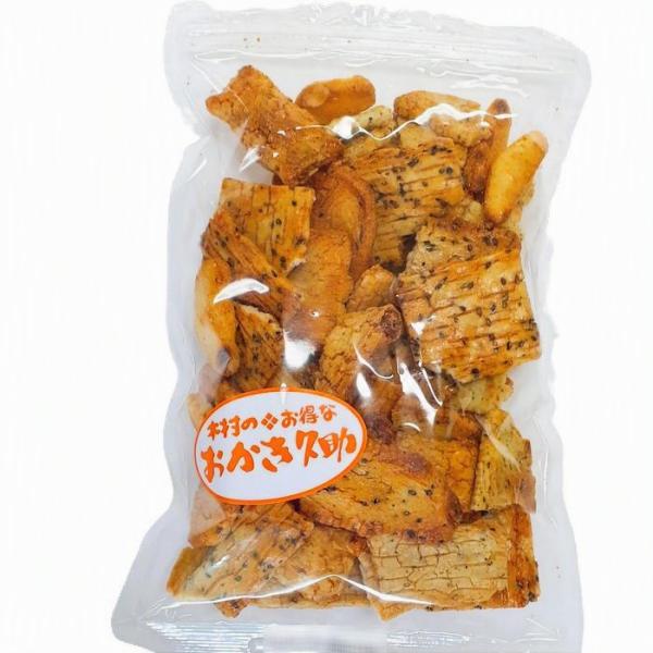 【訳あり】製造過程で割れてしまったもの、大き過ぎたり小さ過ぎるもの、醤油が染み込んでしまったもの、いろんな味のおかきが楽しめる一番人気の久助（こわれせん）です。（無選別の為、表記の種類すべての味が入っているとは限りません。）【チャック付袋】...