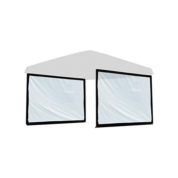 タイプ ウォールタイプ 入り数 2枚 サイズ 3.0m×3.0m タープテント専用 スチール製・アルミ製共通  材質 ポリエステル クリア・ハーフクリア : ポリ塩化ビニル/ポリエチレン  ※こちらの商品にはタープテント本体は付属いたしませ...