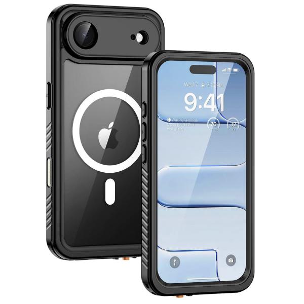 本商品はApple純正品ではなく、互換品です。  【IP68防水＆多保護】防水国際保護等級IP68認定を獲得水没しても内部への水の侵入を完全にガードできます。雨や、雪、泥や砂などから保護できます ご注意：ご使用前に必ずケースの内側に携帯電話...
