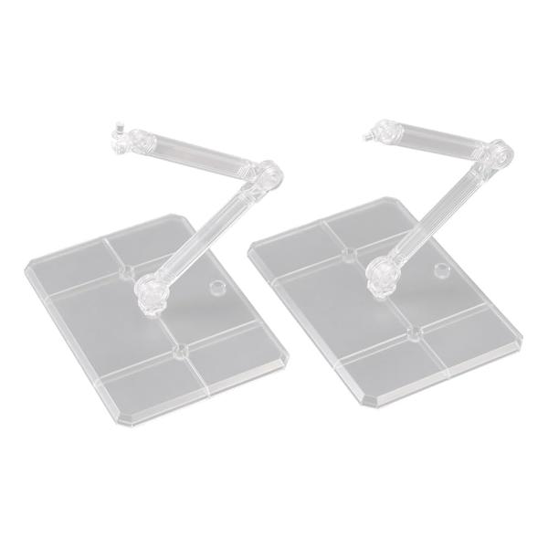 「商品情報」使いやすさを意識したシンプルなデザインのアクションベース第7弾！1/144スケールプラモデルの安定した保持が可能な構造と、各軸の可動が相まって、幅広いポージングでのディスプレイをサポート！■セット内容■ベースパーツ×2■支柱パー...