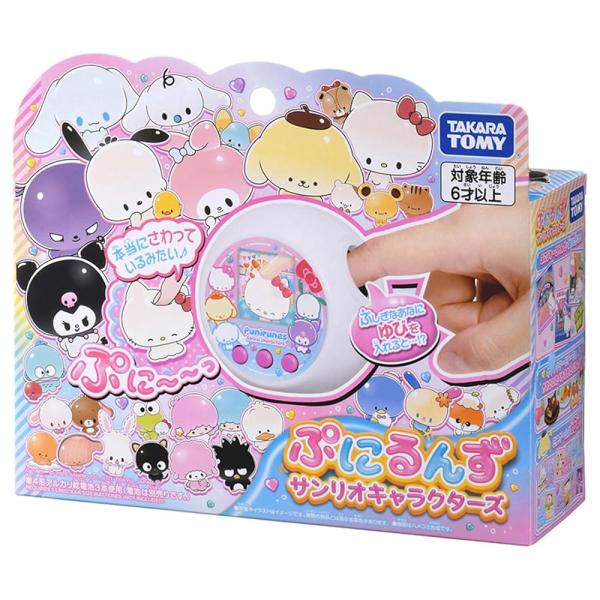 「商品情報」商品紹介ぷにぷにキャラを直接指でさわってお世話しよ♪ 新”触感”液晶トイ「ぷにるんず」サンリオキャラクターズが…ぷにるんずに!? 出会えるキャラクターは35種類以上!・ぷしぎなあなにゆびを入れると、ぷにぷにきもちいい! 液晶画面...