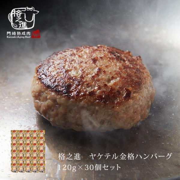 ヤケテル金格ハンバーグ…厳選した国産牛と白金豚の岩手県産を中心に使用した『格之進 黄金ブレンドレシピ』による合挽きハンバーグです。湯煎するだけで調理手間いらず。料理嫌いの方や独身男性の方でも美味しいハンバーグが簡単に食べられます。通常品と異...
