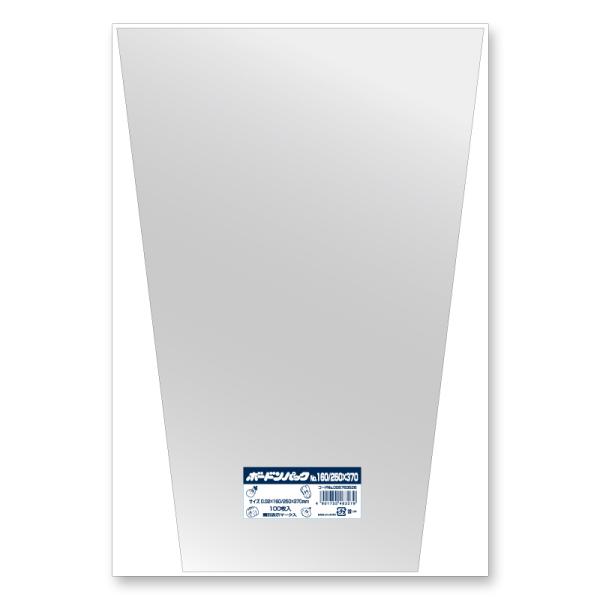 【発売日：2024年08月19日】■商品詳細サイズ：厚0.02mm×下幅160mm／上幅250mm×高370mm材質：OPPリサイクル重量：2.761g/枚商品説明：左右の角を少し残して底シールしてあります。ほうれん草、小松菜用のボードンパ...