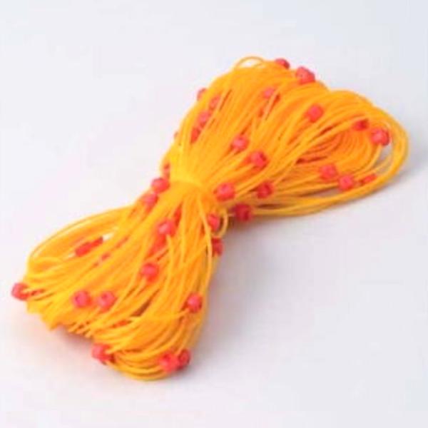 ■特徴・苗の植付けの際の目印になるため、紐を張るだけで株間が分かる。・農業用ハウスの設置作業や水中等での目印に使用できる。・その他・産業用・家庭用。様々な用途で活躍できる。■材質玉ちゃん：PPひも：PE