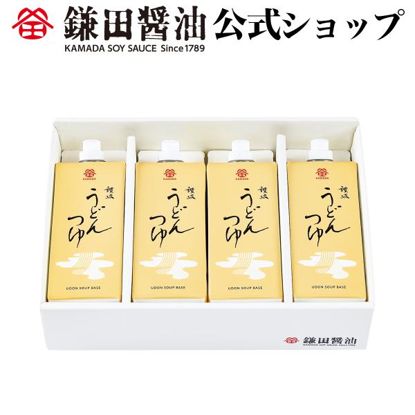 厳選したいりこ（煮干いわし）のだしを利かせた、かけうどん専用のつゆです。色調は淡く、味も淡泊に抑え、うすめるだけで手軽に讃岐うどんが味わえます。6〜7倍にうすめてかけうどんつゆに、その他煮物にもお使いください。【セット内容】500ml×4本...