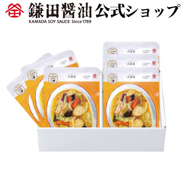 心ほぐれるだしの旨みと6種の具材。具材をだし醤油で煮込み、魚介の旨みを利かせて程よいとろみをつけました。中華丼にもおすすめです。湯せんで温めて召し上がってください。【内容量】1袋180g（1人前）×6袋【賞味期間】製造日から1年【保存方法】...