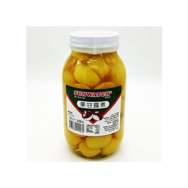 中国産丹沢種の栗甘露煮。丁寧に皮を剥き甘露煮に仕上げました。