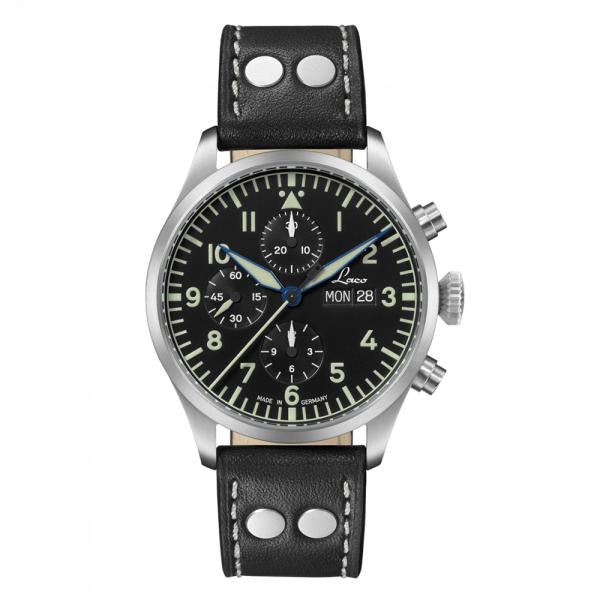 細部へのこだわりと歴史的なパイロットウォッチにインスパイアされたデザイン。ケースの厚さを抑えたことにより装着感の心地よさを実現しました。パイロットウォッチ独特の文字盤の上下をすばやく認識できるように印字された12時位置の三角形のマークを活か...