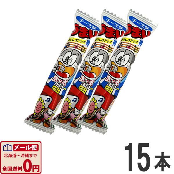 【発売元、製造元、輸入元又は販売元】株式会社　やおきん【名称】スナック菓子【内容量】1本（6g）×15本【賞味期限】別途商品ラベルに記載【保存方法】直射日光を避け、常温で保存して下さい。【注意事項】・パッケージデザイン等は予告なく変更する場...