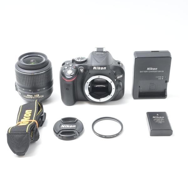 ニコン Nikon D5200 レンズキット AF-S DX NIKKOR 18-55mm f/3.5-5.6G VR付属