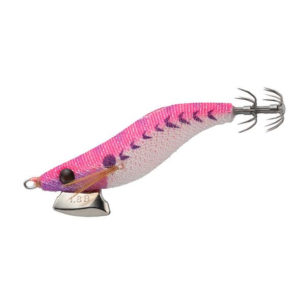 ロッドアクションの強弱に対するレスポンス性能向上し、キレのあるダートの幅を任意に変更可能になった「ライトエギングの基準モデル」カラー名:002 ピンクグロー超アピールカラー。オレンジグローに比べて全体で夜光が光る「全色夜光系」でやや澄潮に強...