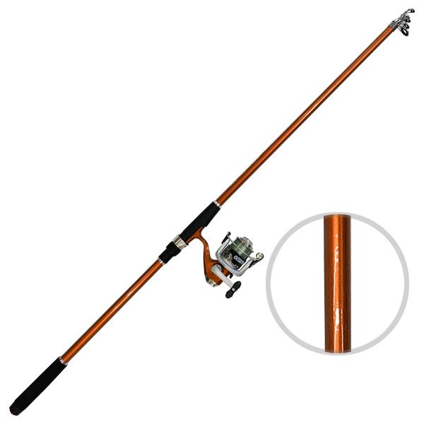 全長(m):3.00継数(本):3仕舞寸法(cm):約112竿標準自重(g):約235錘負荷(号):10-15先径/元径(mm):2.5/17.5ギア比:5.1:1ベアリング数:1リール自重(g):約258付属糸(号-m):ナイロン4-約110