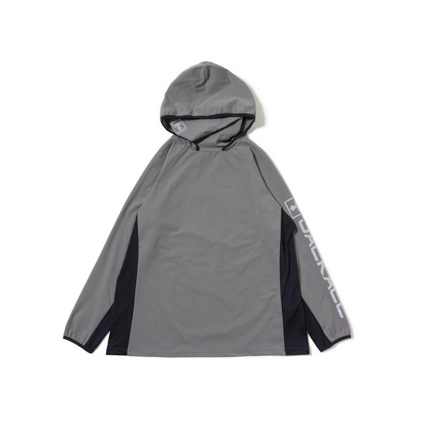 ムレにくく、呼吸しやすい。春夏の釣行を変える、ネックゲイター一体型フーディ。目指したのは、これだけでUVケアが完結するサマーフーディ。釣行中、首元を守りながらも呼吸しやすいこと。長時間着用してもストレスにならないこと。そして、春夏の強い日差...