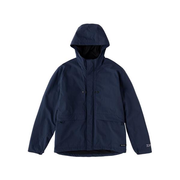 中綿と裏地を一体化した、嵩高で軽量な素材を裏側に使用することで保温性を確保したジャケット。表地は撥水加工付与し、釣行時にも便利。胸ポケット部はグローブをした状態のままでも、手がかじかんだ状態の時でも操作しやすいループ付きタブを使用。ファスナ...