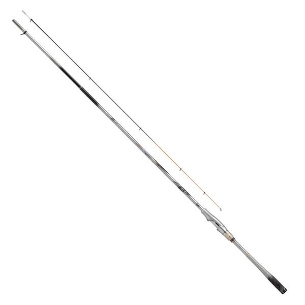 アイテム:銀狼王牙 F 1-53魚を寄せる操作性に優れ、根の荒いポイントや深場、藻場など、取り込みが難しい釣り座で活躍する。やり取り時には、リールシート上までスムーズに力が抜け、先調子特有の強い張りを感じさず、細仕掛けをカバーできる柔軟性も...