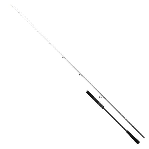 アイテム:LJ 63HS1.2号以下のPEラインの使用で、80g前後のジグの快適な使用が可能。キャストからの斜め引きや早巻きに最適なスピニングモデル。全長(m):1.91継数:2仕舞寸法(cm):145標準自重(g):120先径/元径(mm...