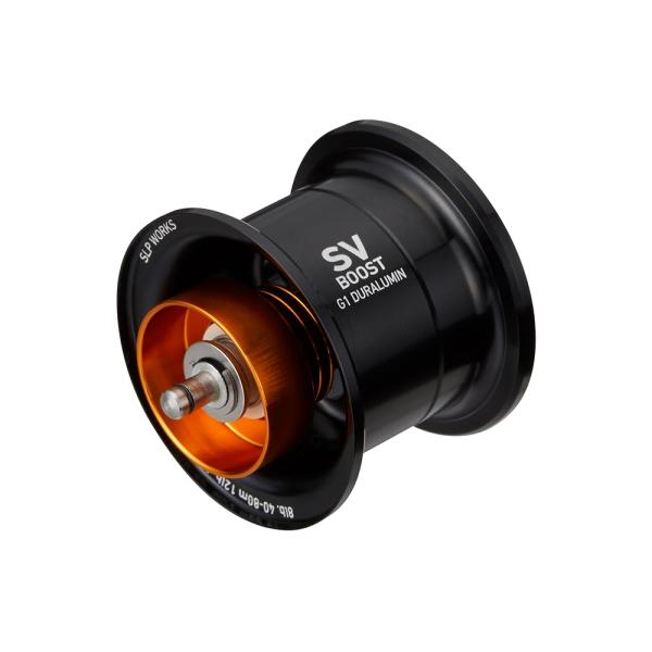 Φ32mm幅22.5mm G1ジュラルミン製SV BOOSTスプール24STEEZ SV TW、26STEEZ SV LIGHT TW対応のSV BOOSTスプール。空気抵抗の大きいルアーやリグもバックラッシュの心配なくキャストが可能。※オ...