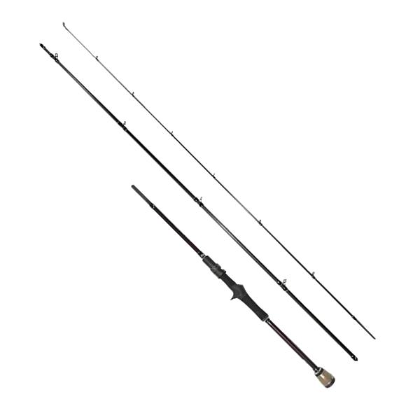 【スペック】全長：244cm (8.0ft)継数：3ピース仕舞寸法：98cmグリップ長：37cm自重：102ｇ素材：4軸カーボン99％ガイド：Kガイドチタン+ステン(TOPのみチタン)ルアーウェイト：1.8〜3.5号ライン：PE0.4〜0.8号