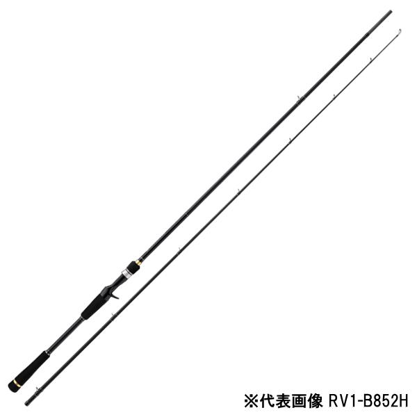 品番:RV1-B802MH ベイトモデル堤防の足元周りや小磯など近距離戦で5g?7gの軽めのシンカーでナチュラルな誘い方をする際において威力を発揮するモデル。MH表記でベイトロッドのラインナップの中では1番繊細なアクションが可能でありながら...