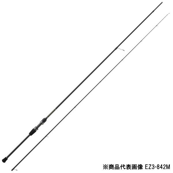 ブランクはトレカT1100Gにメジャークラフト独自のR360 構造を採用。また特徴でもある軽量化されたグリップがキャスト時の振り抜け感、さらにブランク設計では出せなかった感度を向上させています。クラス最軽量を感じてください。品番:EZ3-8...