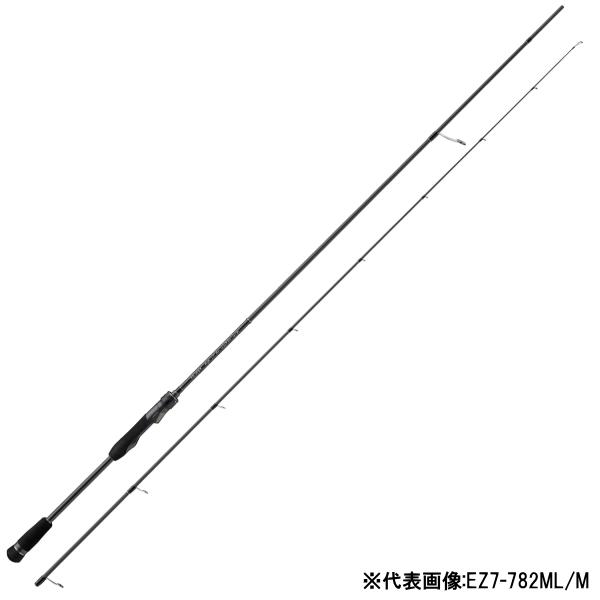 品番:EZ7-822Mショートでありながらパワーを持ち合わせてたモデル。ショートモデルであることで、軽量でテンポよく軽快なシャクリが得意なモデルあり、パワーを兼ね備えることで動き出しの初速を上げ、イカの捕食スイッチを入れることが可能なモデル...