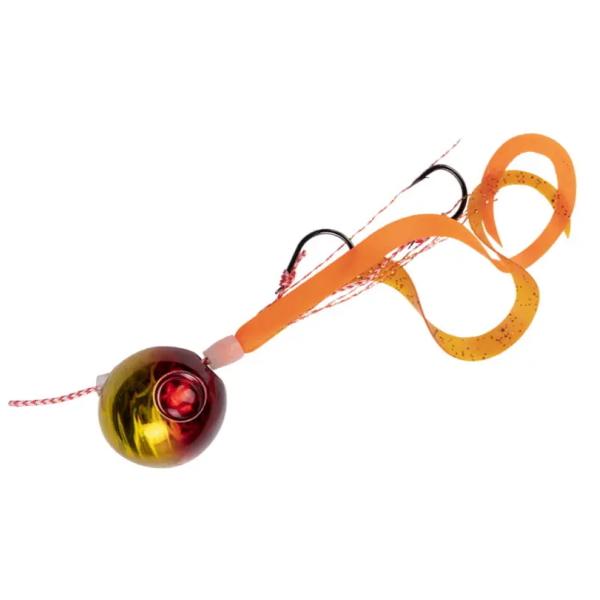 鉛という選択。タングステン製タイラバより、シルエットが大きく、沈下スピードの遅い鉛製タイラバ。鉛のその特徴が、むしろ本領を発揮する状況もあります。例えば、濁り潮であえてシルエットを大きくしてアピールさせたい時や、早いフォールスピードに反応が...