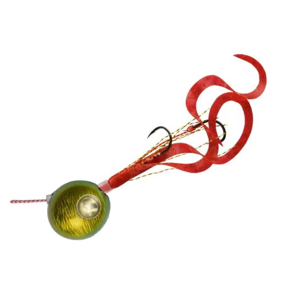 鉛という選択。タングステン製タイラバより、シルエットが大きく、沈下スピードの遅い鉛製タイラバ。鉛のその特徴が、むしろ本領を発揮する状況もあります。例えば、濁り潮であえてシルエットを大きくしてアピールさせたい時や、早いフォールスピードに反応が...