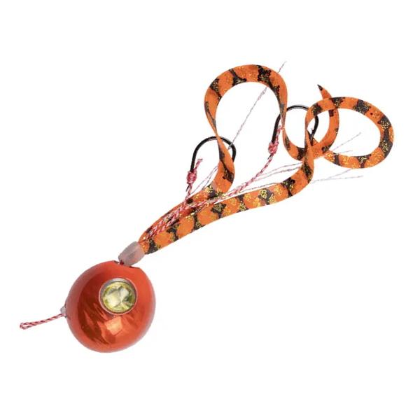 鉛という選択。タングステン製タイラバより、シルエットが大きく、沈下スピードの遅い鉛製タイラバ。鉛のその特徴が、むしろ本領を発揮する状況もあります。例えば、濁り潮であえてシルエットを大きくしてアピールさせたい時や、早いフォールスピードに反応が...