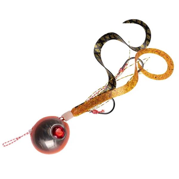 鉛という選択。タングステン製タイラバより、シルエットが大きく、沈下スピードの遅い鉛製タイラバ。鉛のその特徴が、むしろ本領を発揮する状況もあります。例えば、濁り潮であえてシルエットを大きくしてアピールさせたい時や、早いフォールスピードに反応が...