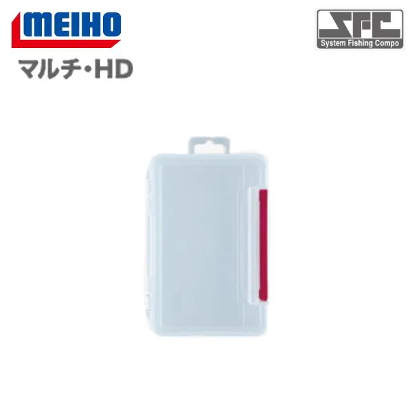 MEIHO独自のコンセプト「SFC（システムフィッシングコンポ）」シリーズ。蓋の天面に若干の段差を設けているため、ケースの変形を抑えます。本体のエッジ部にR加工を施しているため、スムーズに蓋の開閉が可能です。蓋と本体の連結部に傘を立てている...