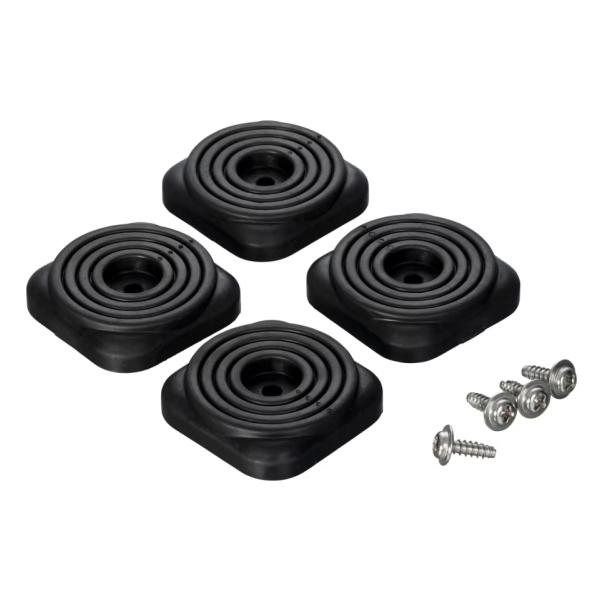 船上で滑りにくく安定性を向上させます。移動時の安定感も期待できます。品　番:NA-G01Yカラー:ブラックサイズ:φ4.2x1cmセット内容:本体 4個、ネジ 4本