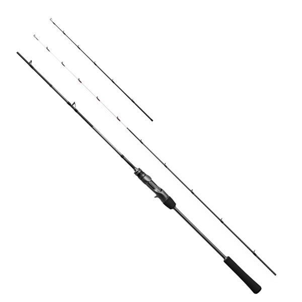 品番:B66ML繊細なゲームを楽しむミディアムライトベイト。ジグウェイトMAX100gのベイトロッド。浅場での釣りや緩潮下で繊細な釣りを展開する状況に効果的なモデル。鯛ラバやスーパーライトジギング、メタルスッテなど幅広く対応し、ベイトリール...