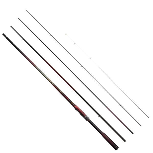 品番:0.4-530柔らかなツケエの投入がしやすく、細ハリスの強度を最大限に引き出す調子設計。トーナメントのタフなシーンで真価を発揮する、信頼の1本。全長(m):5.30継ぎ方式:振出継数(本):5仕舞寸法(cm):114.7自重(g):1...