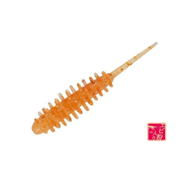 2023年始に生まれたアジボッコ2.5インチのダウンサイズバージョン！さらにアジをボッコできること間違いなし！！リングでもなくリブでもない、水をつかみやすい松ぼっくりのようなカサ状ボディが、軽いジグヘッドでも操作感をUPさせ、独自の波動を生...