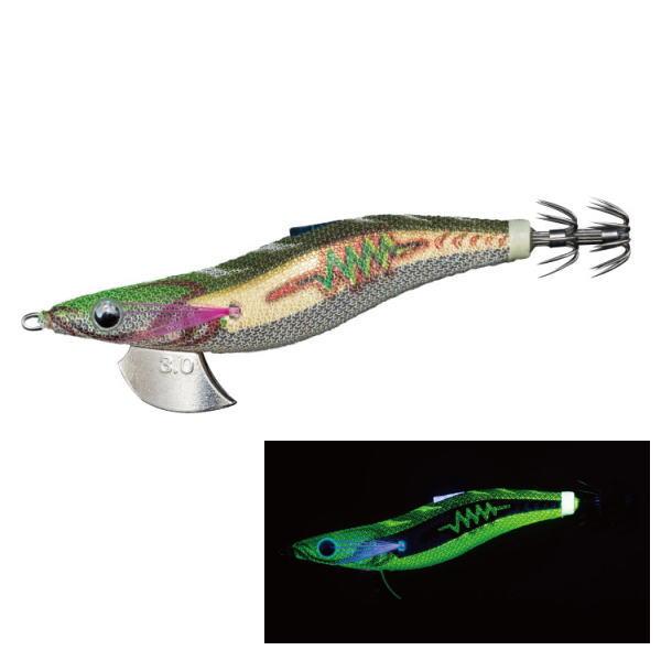 フラッシングによる”光”とサーチラトルの”音”の効果により、捕食モードの高活性なイカを狙うことに特化したハイアピールモデル！490グロー搭載モデルも登場！ストロボフィンが生み出す平打ちアクションによる「光」、ラトルによる「音」を武器にしたハ...