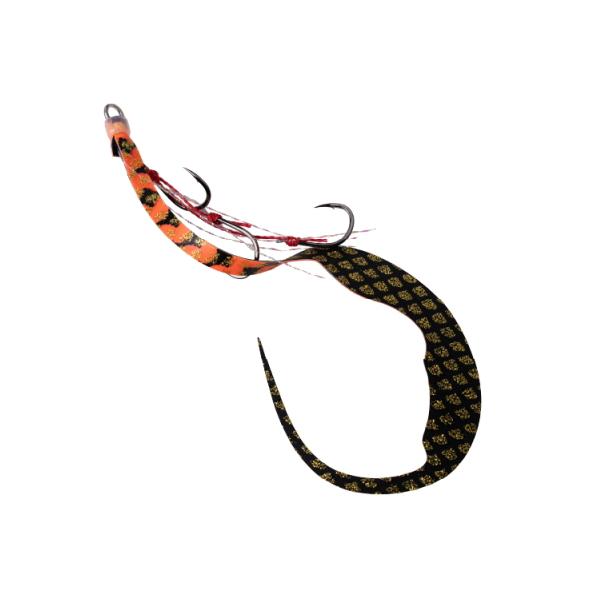 START初のビッグカーリーネクタイを使用したトリプルフックの替ユニットです。低速巻きから高速巻きまであらゆるスピードにも対応し、その場その場での真鯛の反応を見つつ巻きスピードをコントロールできる形状になってます。通常のカーリーとはまた違っ...