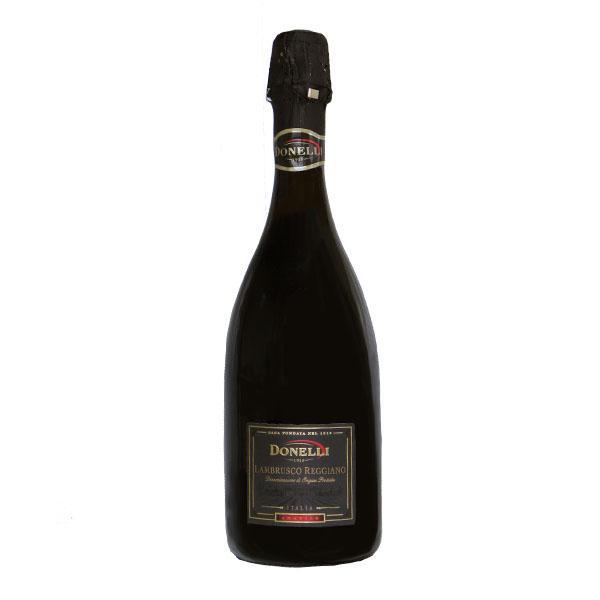 【よりどり６本以上、送料無料】　Donelli Lambrusco Rosso Amabile NV 750ml　｜アマービレ