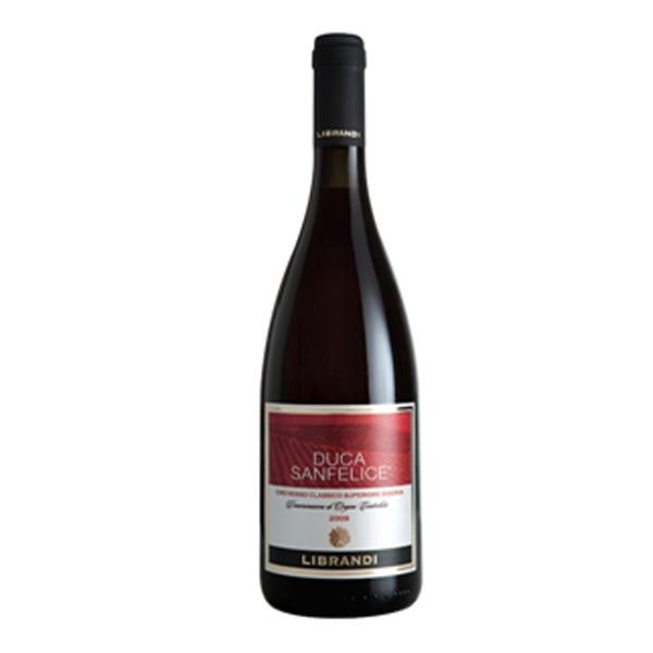 【よりどり６本以上、送料無料】リブランディ ドゥーカ サンフェリーチェ チロ・ロッソ・リゼルヴァ 750ml Librandi Duca Sanfelice　Ciro Rosso Riservaアルコール感のある、力強くエレガントな味わいのワイン